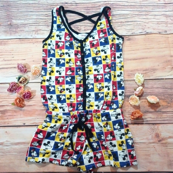 Disney | Pants & Jumpsuits | Disney Mickey And Minnie Comic Style ...